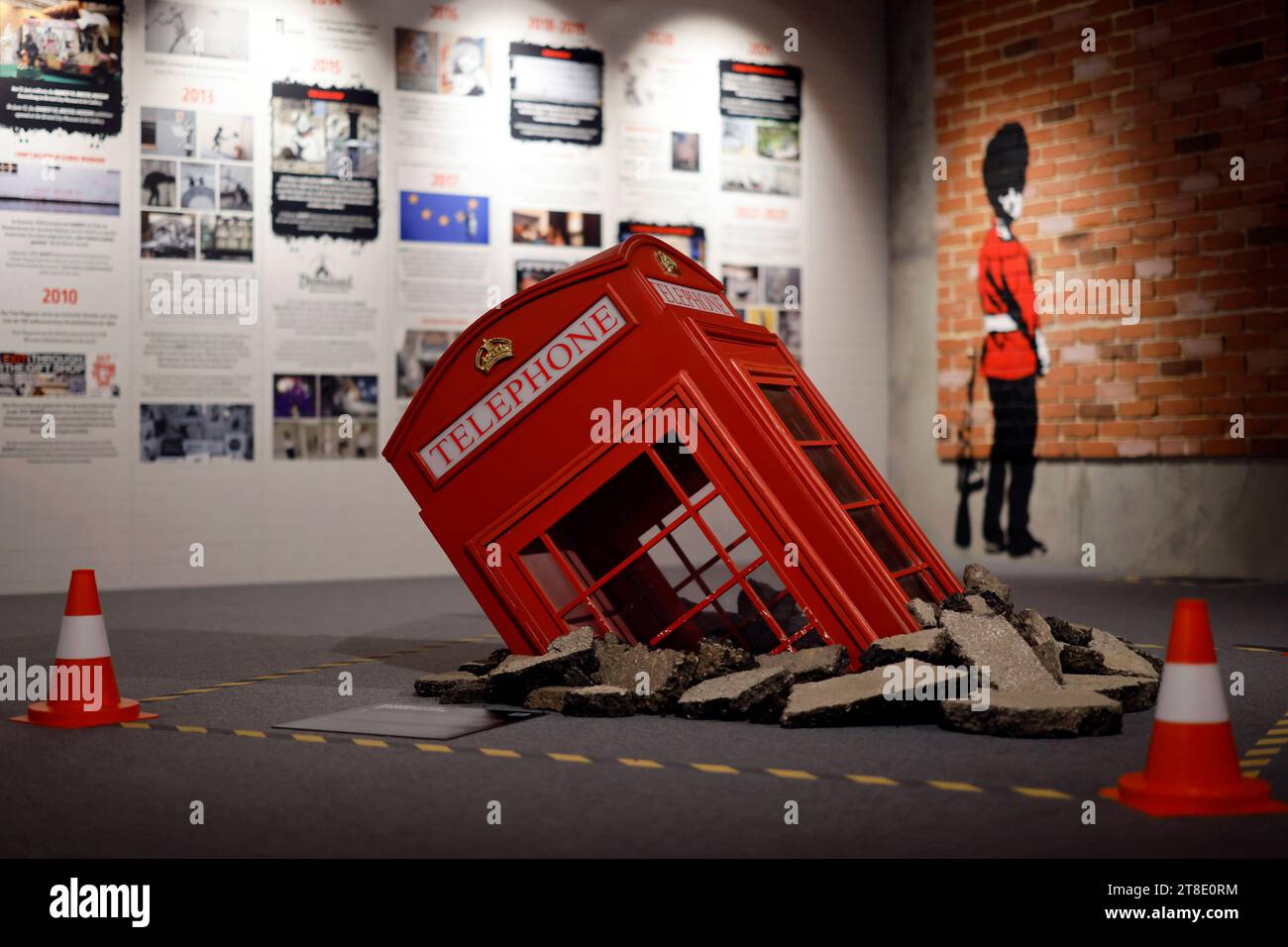 Impression aus der Ausstellung The Mystery of Banksy - A Genius Mind ...
