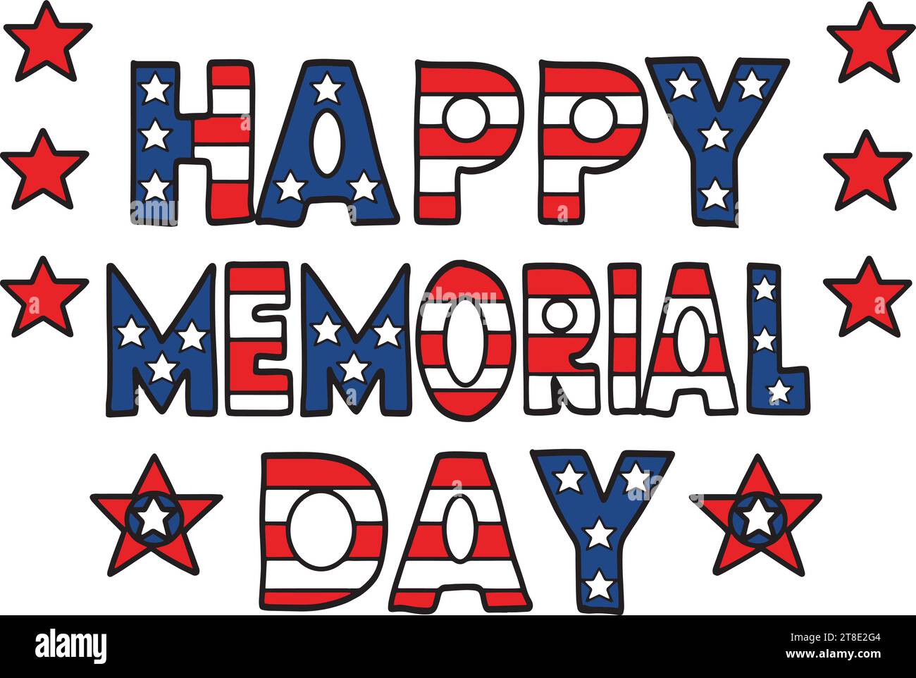 Us memorial day holiday Cut Out Stock Images & Pictures - Alamy