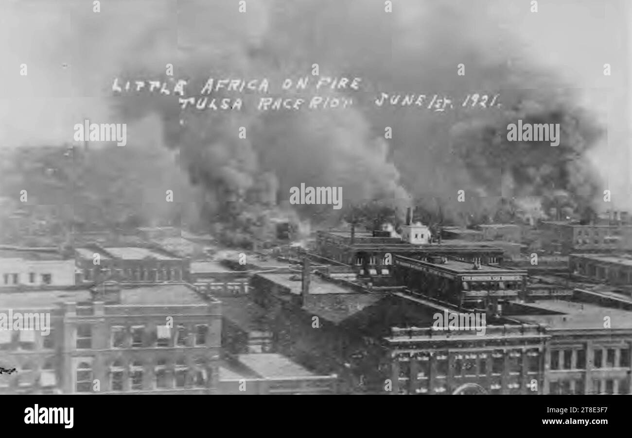 Tulsa Race Riot Stock Photo - Alamy