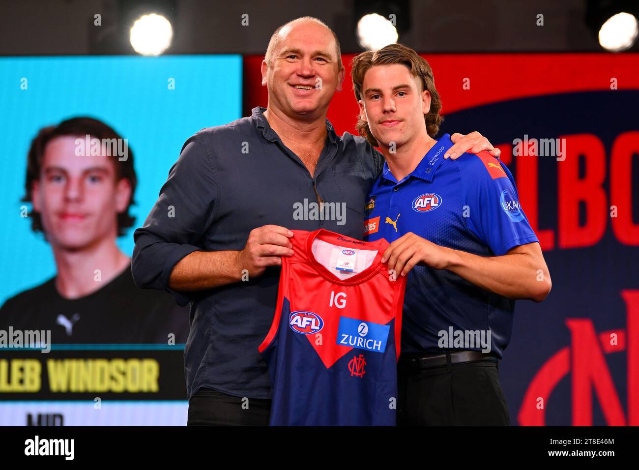 Melbourne, Australia. 12th Nov, 2023. David Neitz presents Caleb ...