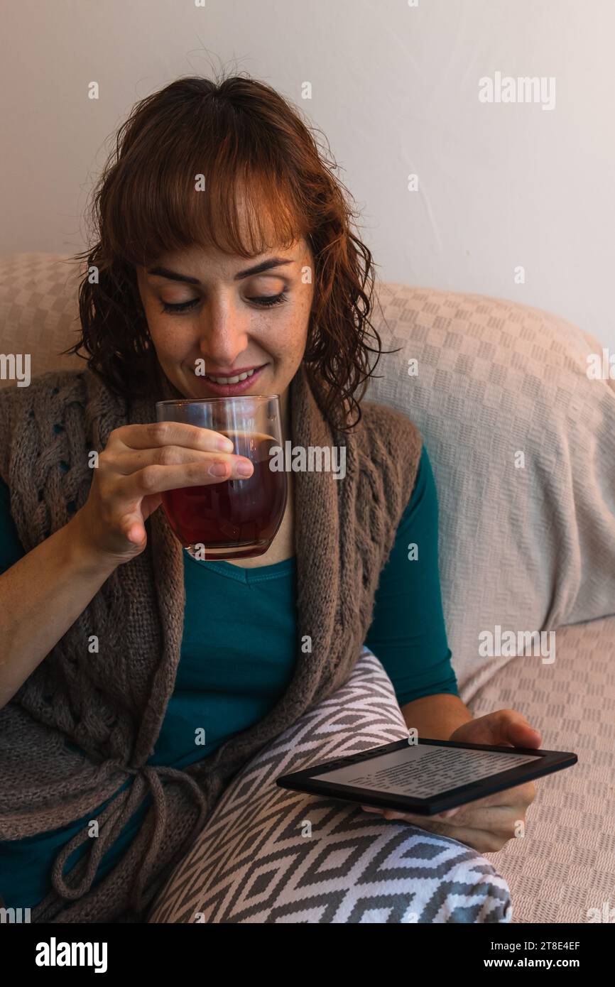 Vertical, female, mid young, Caucasian with short curly hair, casually ...