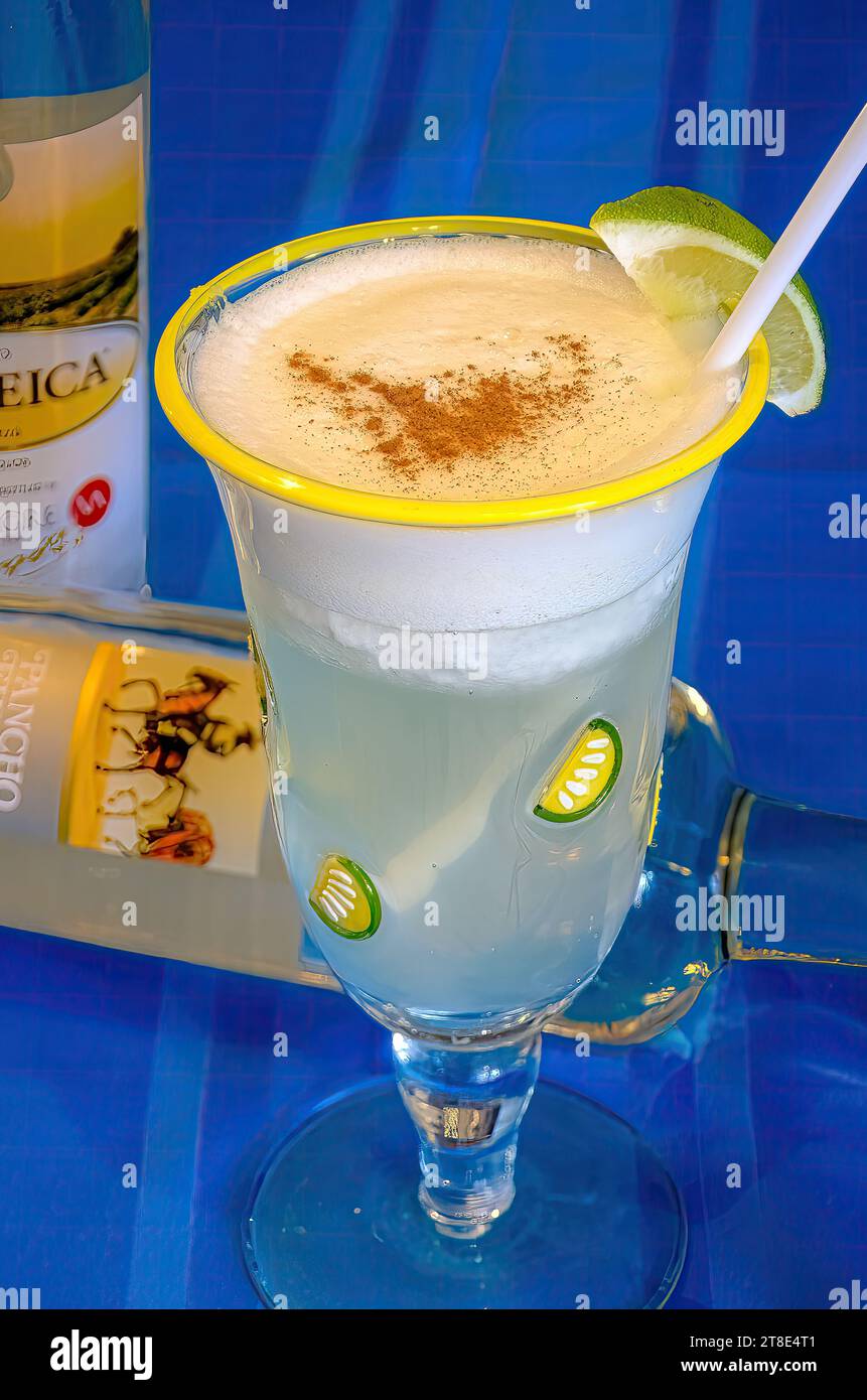 Pico a traditional Peruvian cocktail Stock Photo - Alamy