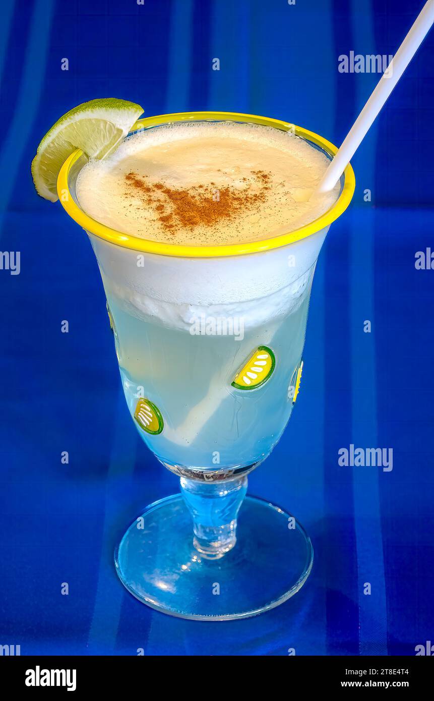 Pico a traditional Peruvian cocktail Stock Photo - Alamy