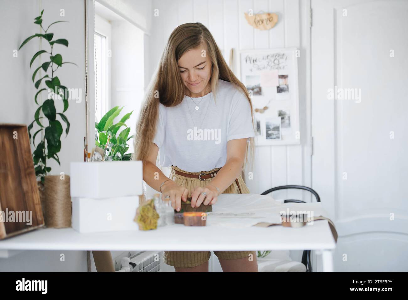 Makes handmade hi-res stock photography and images - Alamy