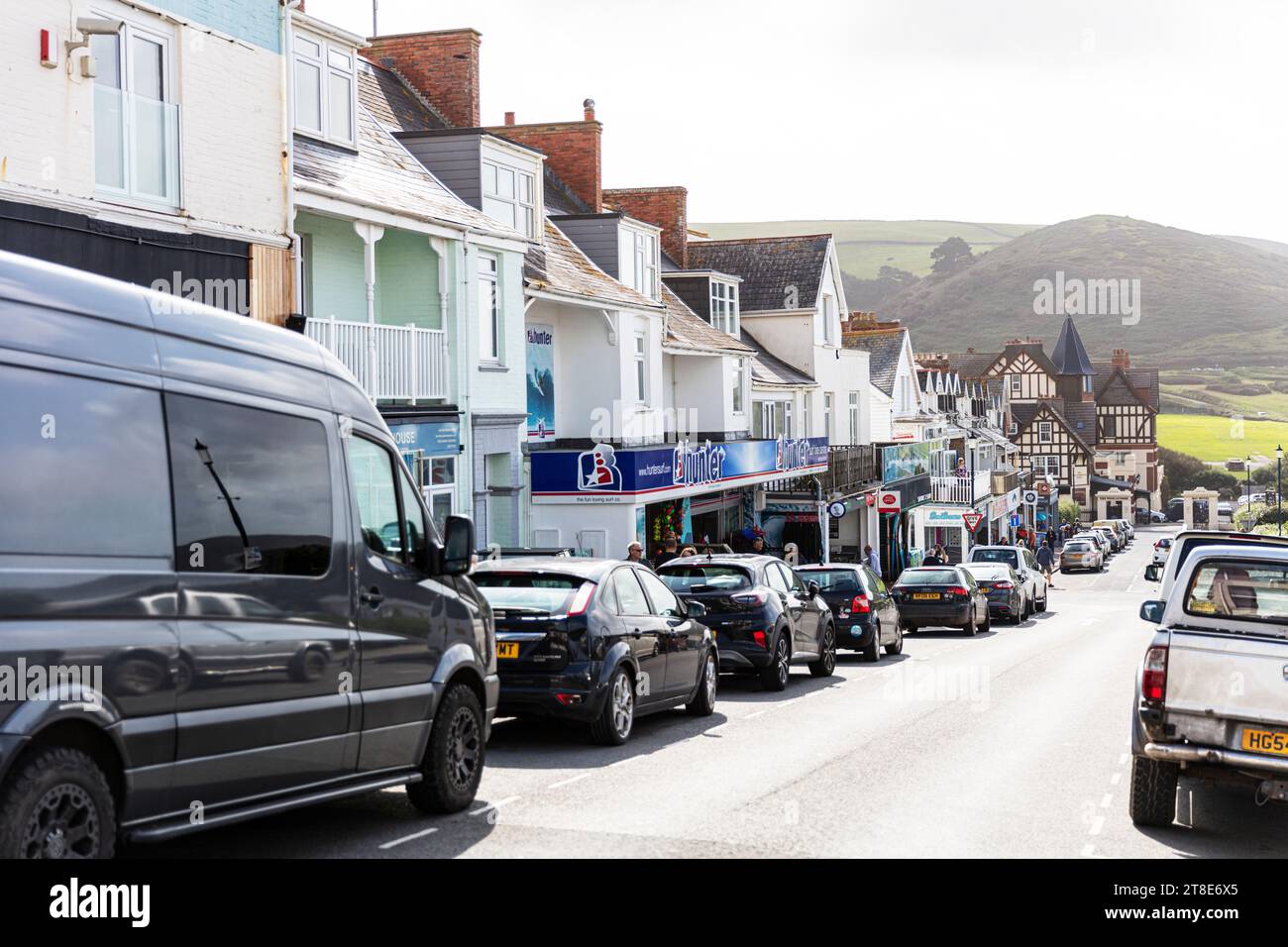 Woolacombe, Devon, UK, England, Woolacombe town, Woolacombe UK ...