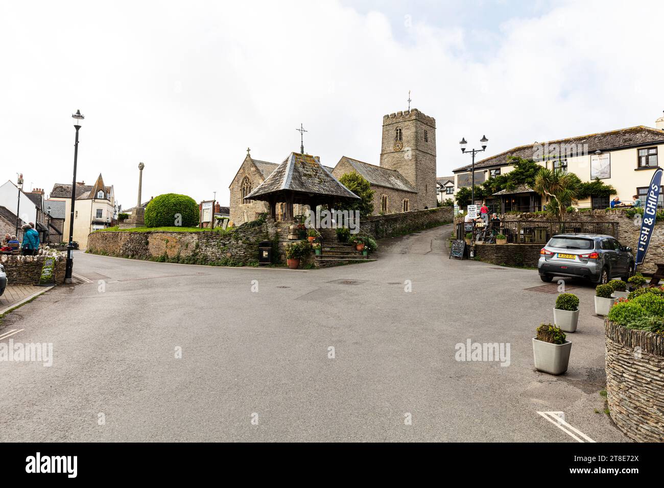 St Mary's Church, Mortehoe, Mortehoe Devon, Devon, North Devon, UK ...