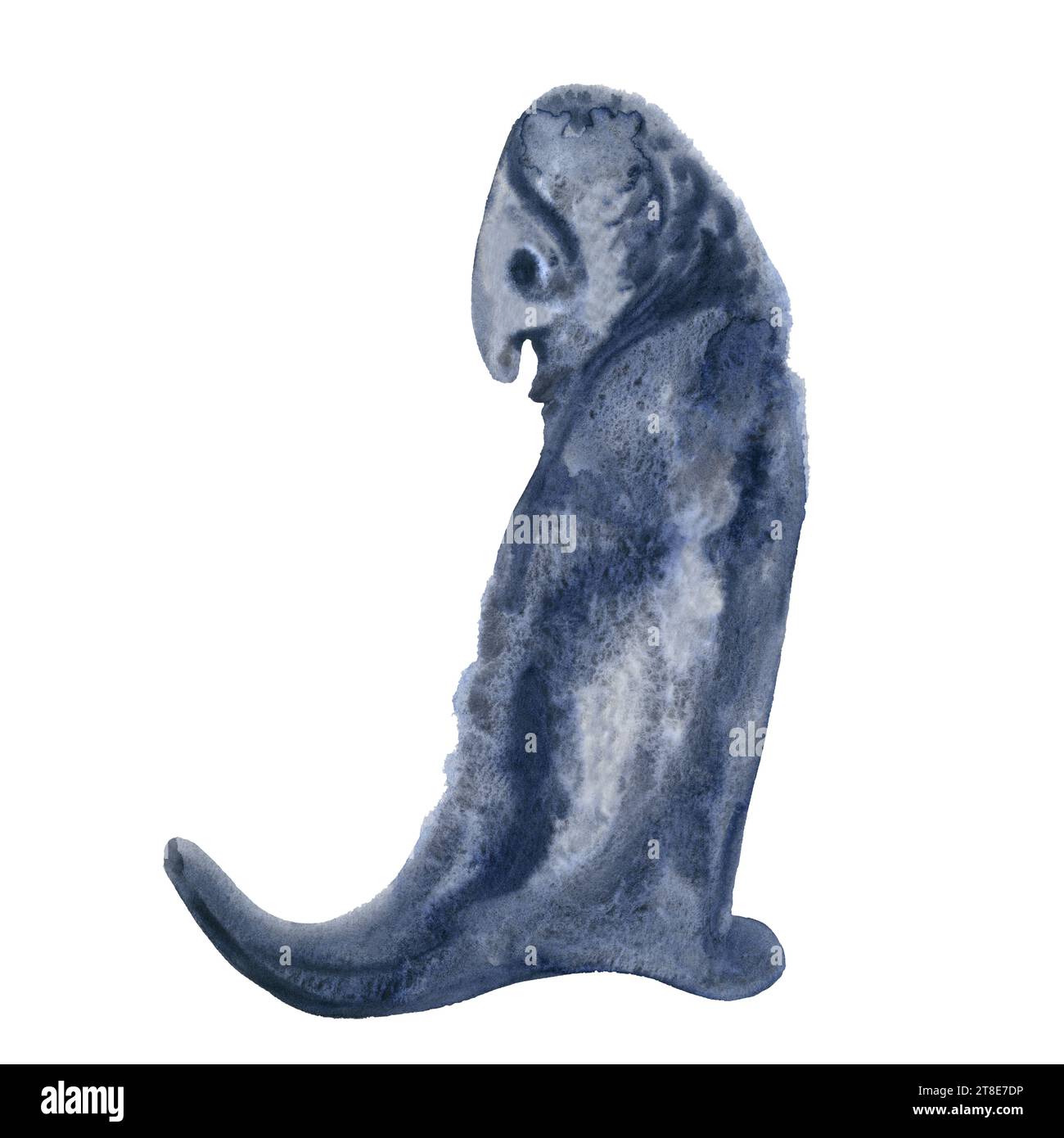 Watercolor story in 35 frames of the adventures of Blumo - Blue Monday ...