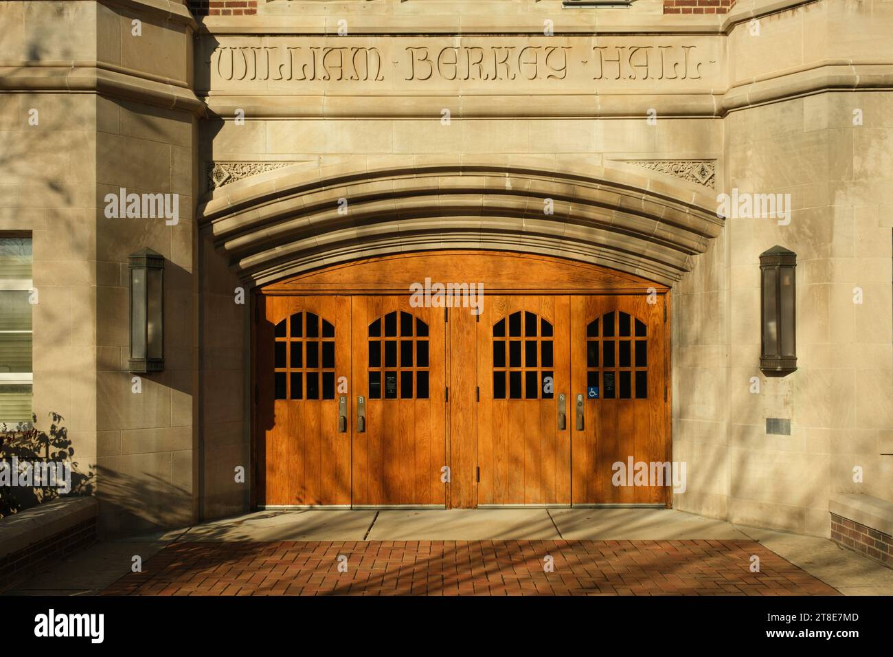 William Berkey Hall on the campus of Michigan State University, East ...