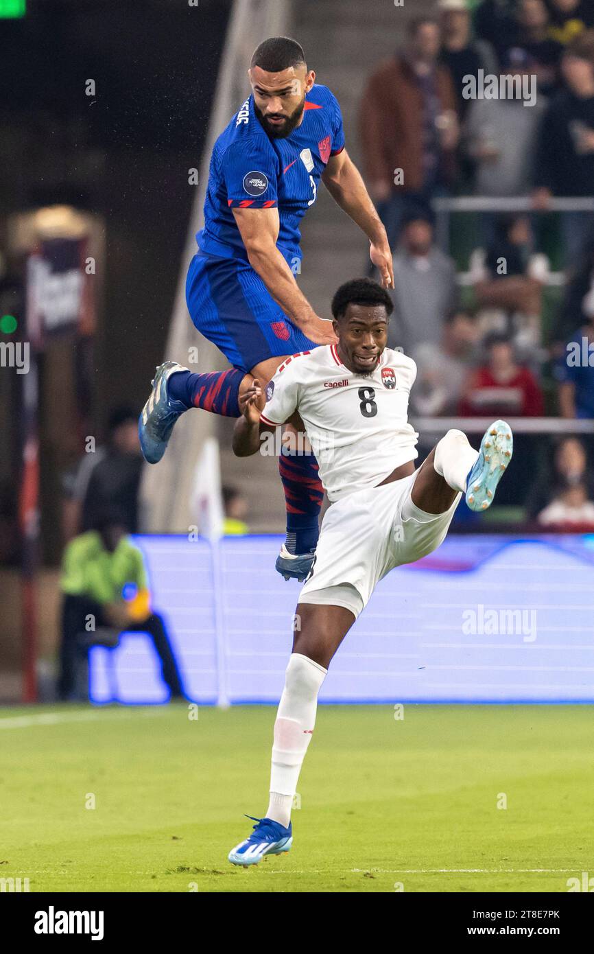 AUSTIN, TX - NOVEMBER 16: U.S. Men's National Team defender Cameron ...