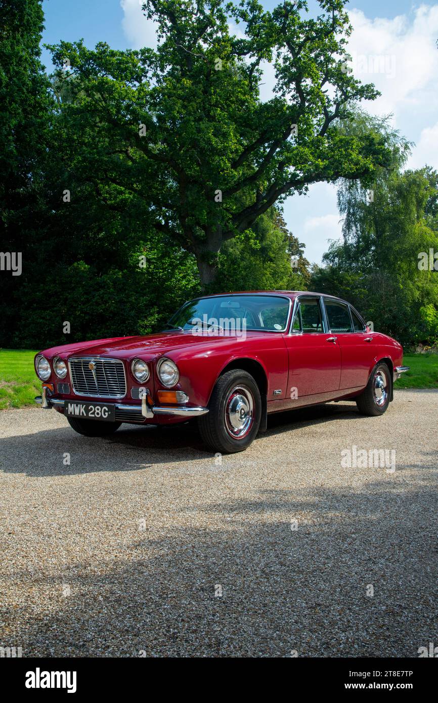 MWK 28G - the oldest Jaguar XJ in existence, a pre production car used press launch of the model ...