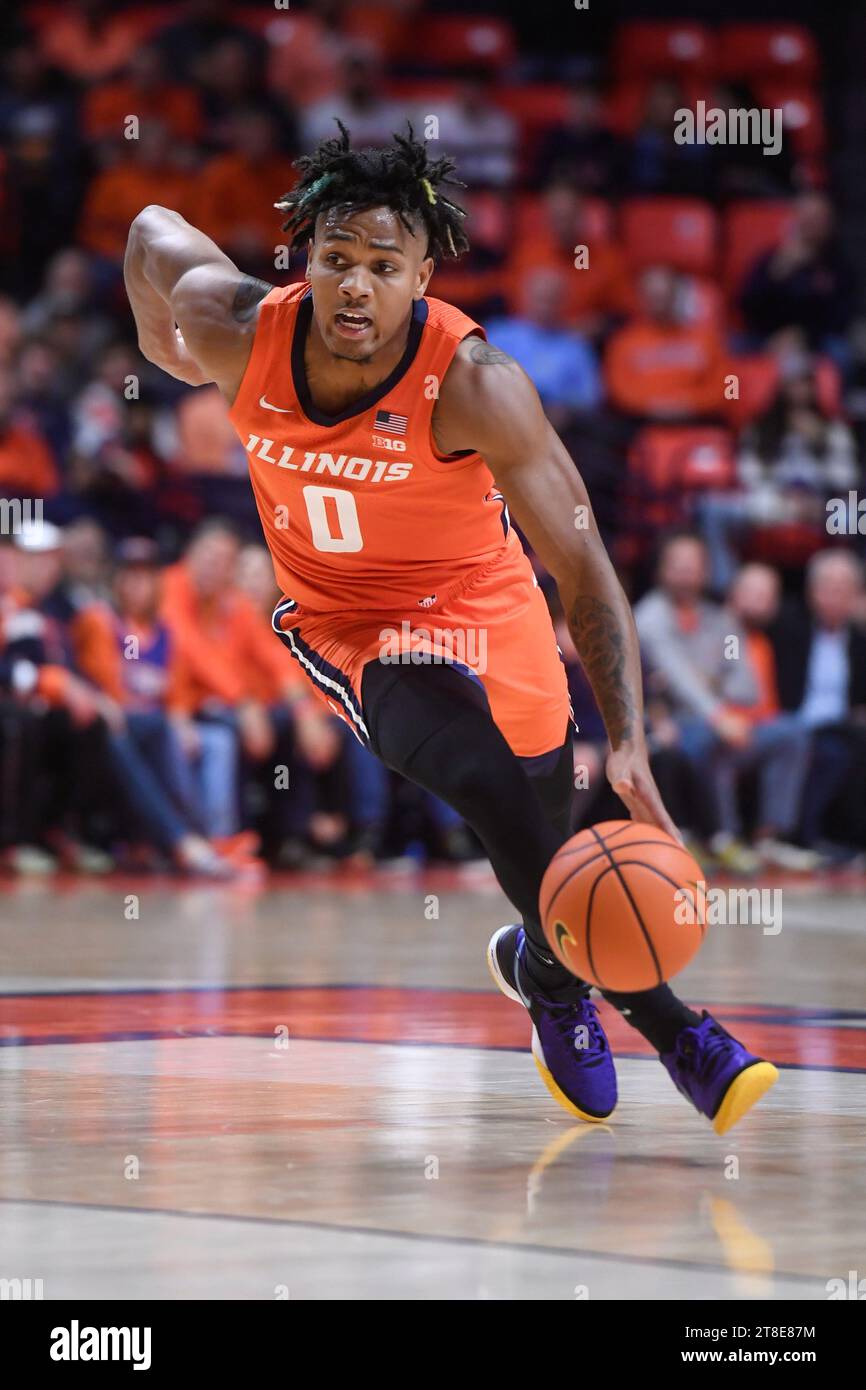 CHAMPAIGN, IL - NOVEMBER 14: Illinois Fighting Illini Guard Terrence ...