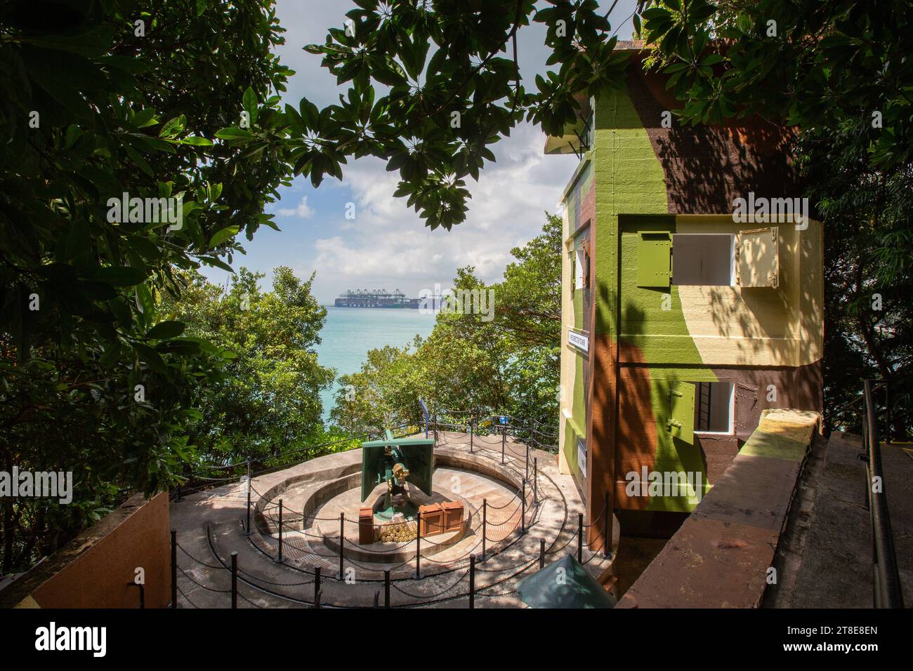 Fire directory tower formed part of a coast artillery command post to ...