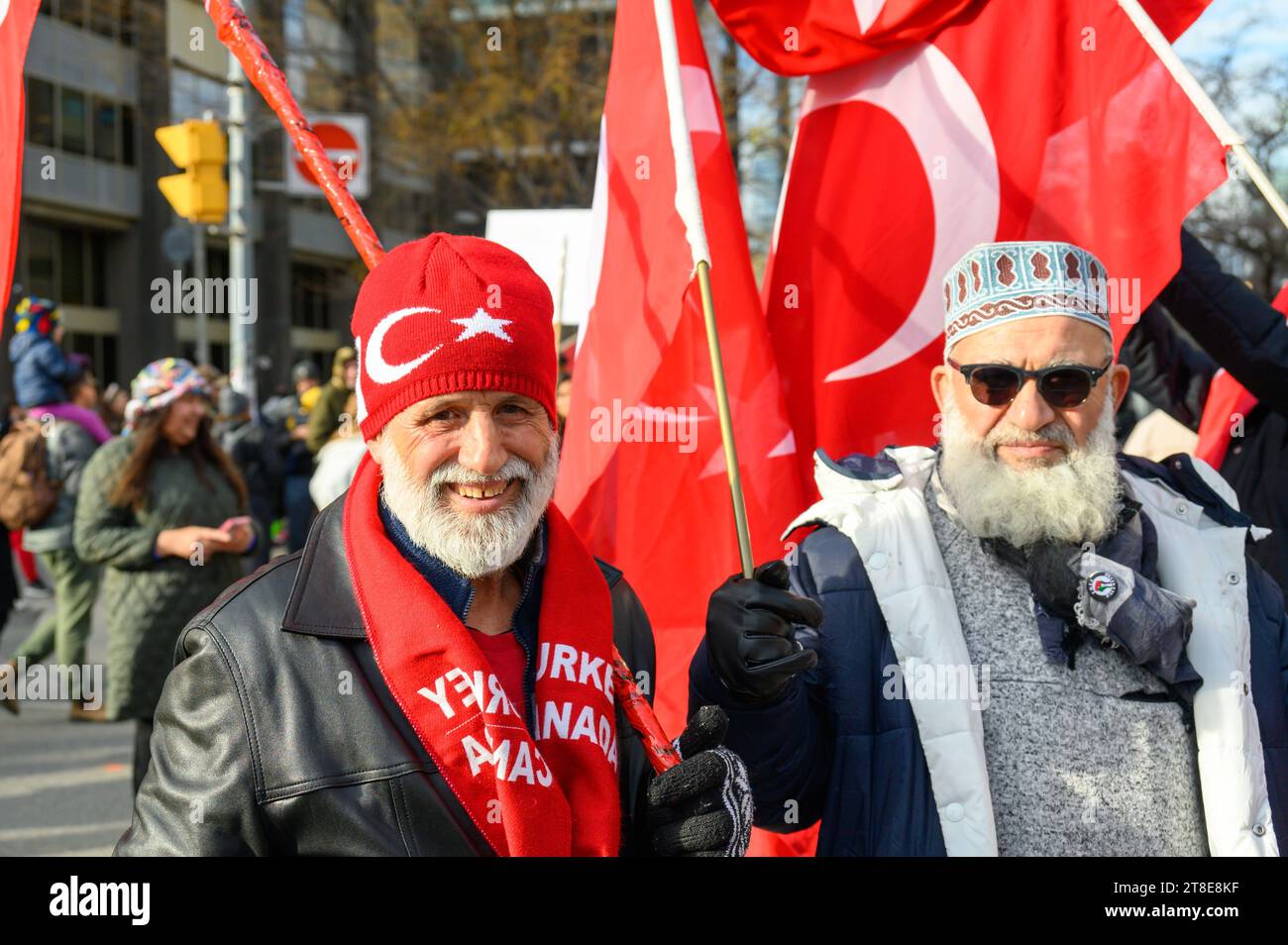 Pro-Palestine Protest in University Avenue by the USA consulate ...
