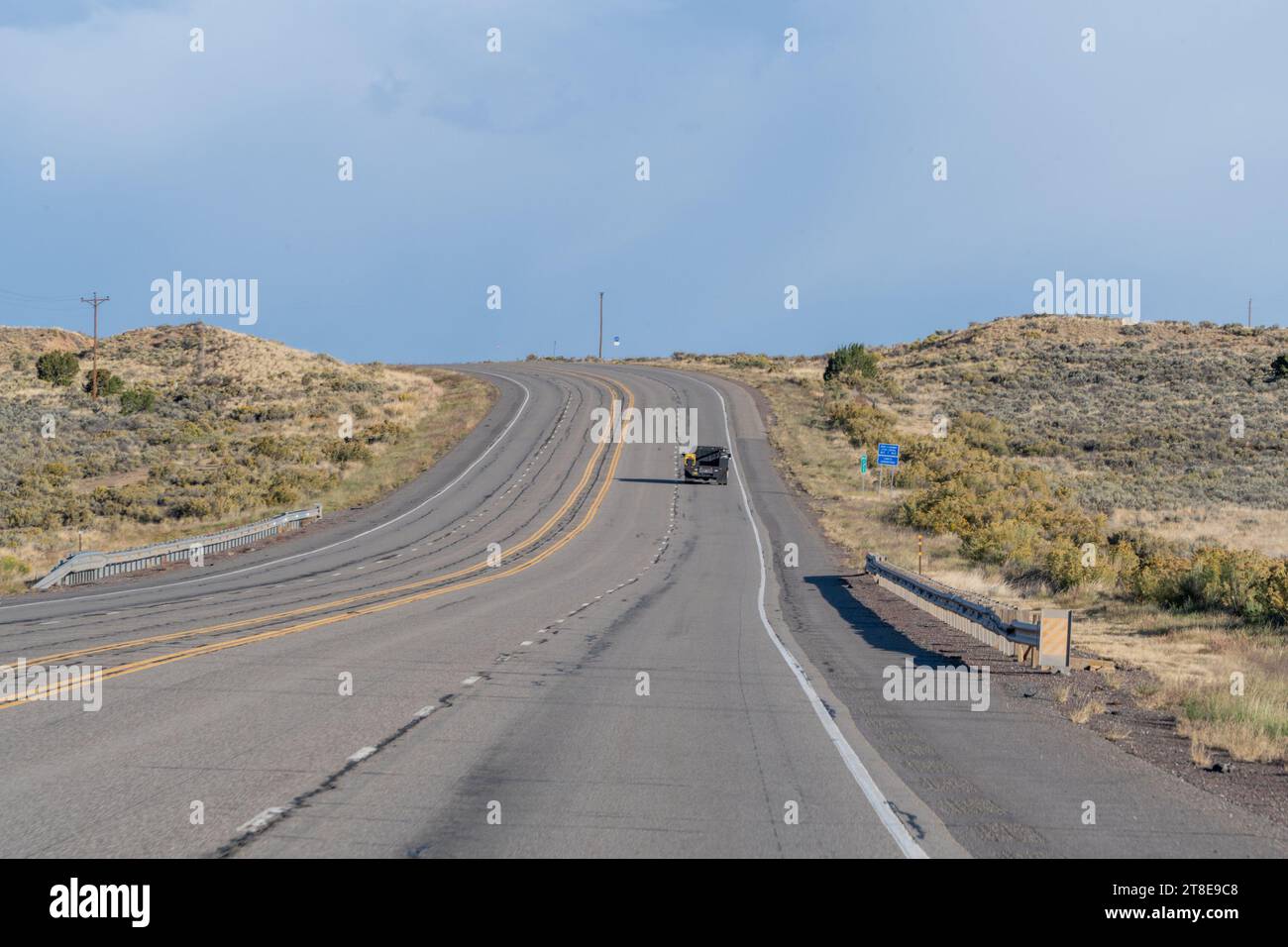 Pickup truck driving sun hi-res stock photography and images - Alamy