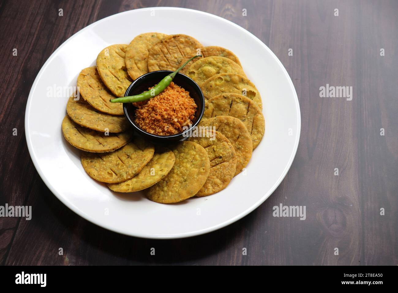 Crispy and crunchy methi mathri is a popular tea time snack in north ...