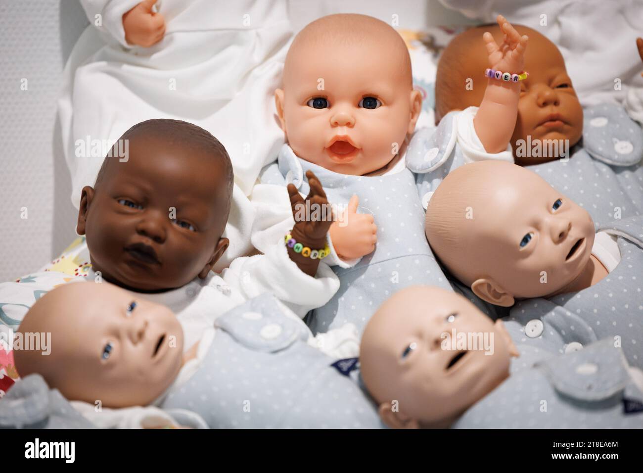Training dummies babies hi-res stock photography and images - Alamy
