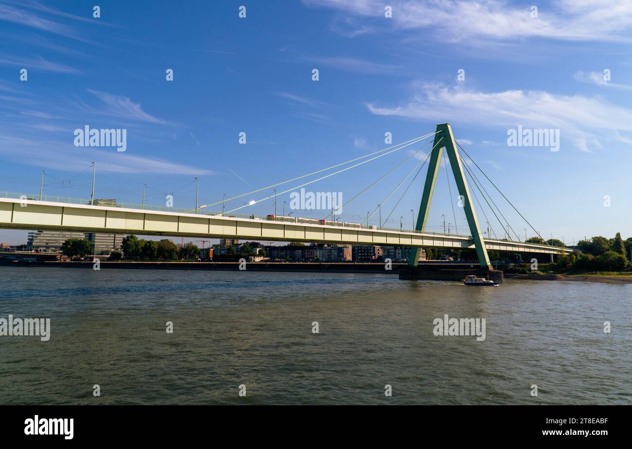 Saint Severin Bridge - road cable-stayed two-span bridge across the ...