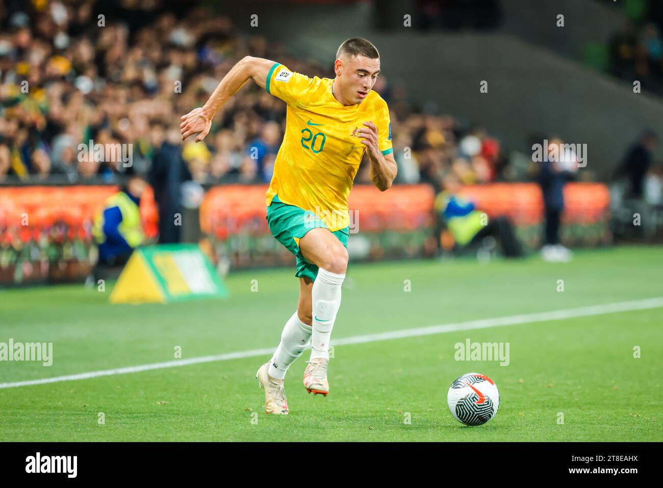 MELBOURNE, AUSTRALIA - NOVEMBER 16: Lewis Miller of Australia during ...