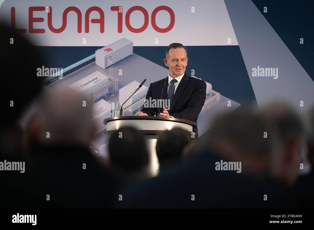 Leuna, Germany. 20th Nov, 2023. Volker Wissing (FDP), Federal Minister ...
