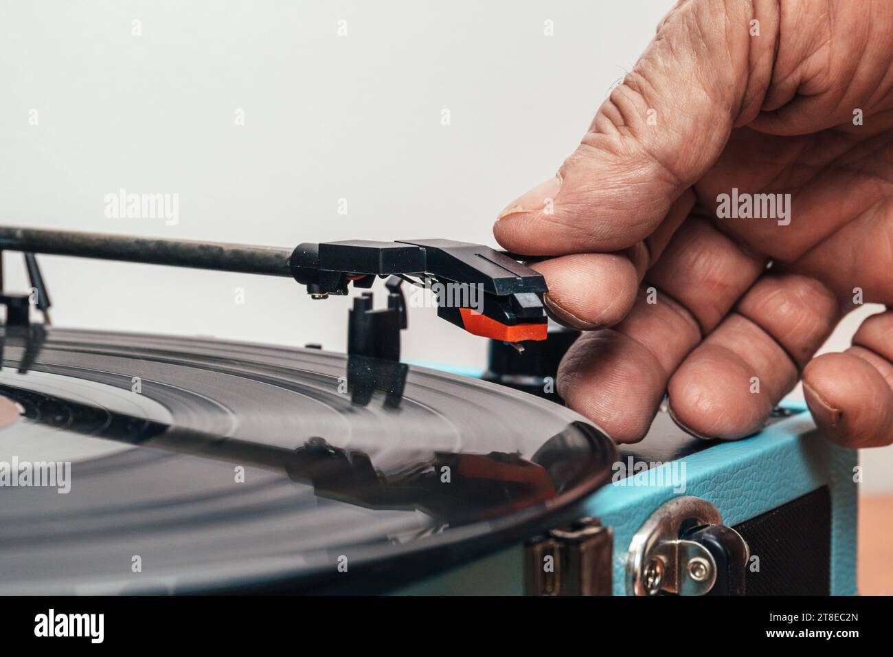 Extreme close up horizontal photo, hand of senior adult male, Caucasian ...