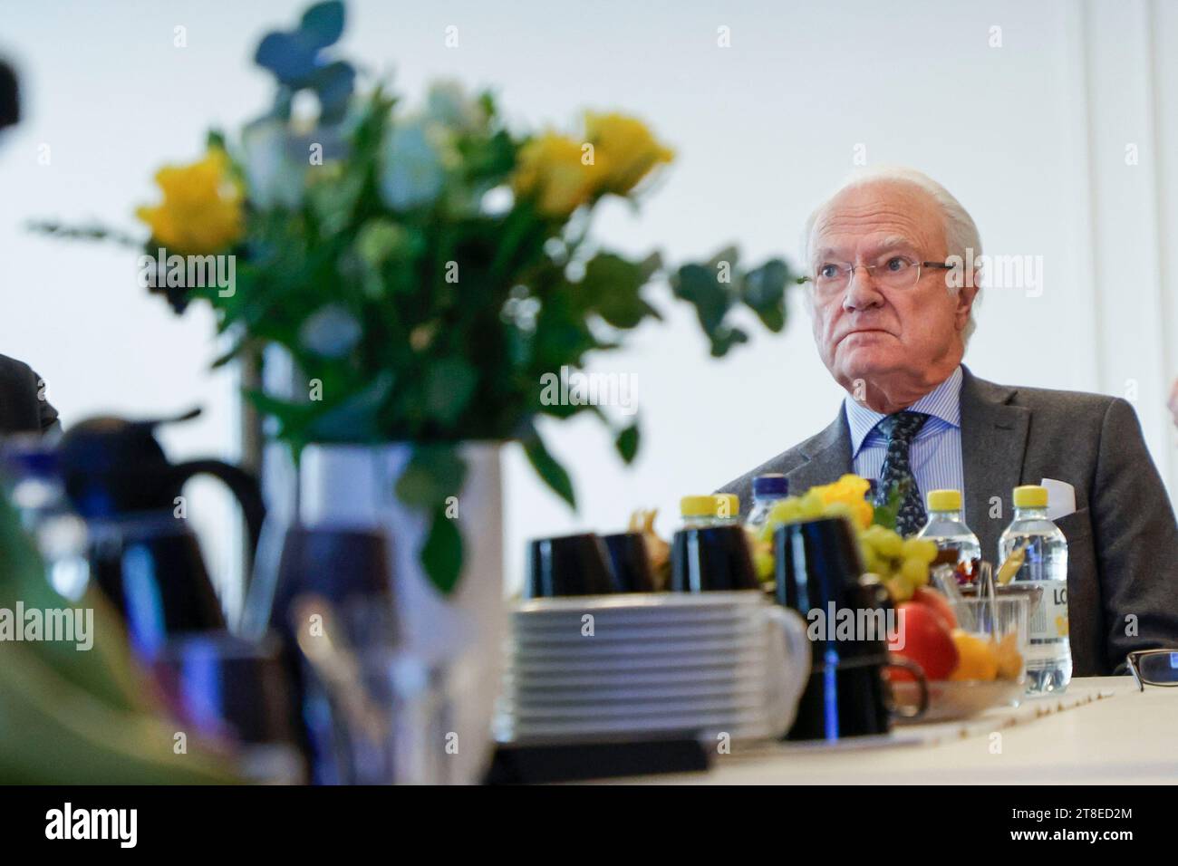 Sweden's King Carl XVI Gustaf has a focus on crime prevention work ...