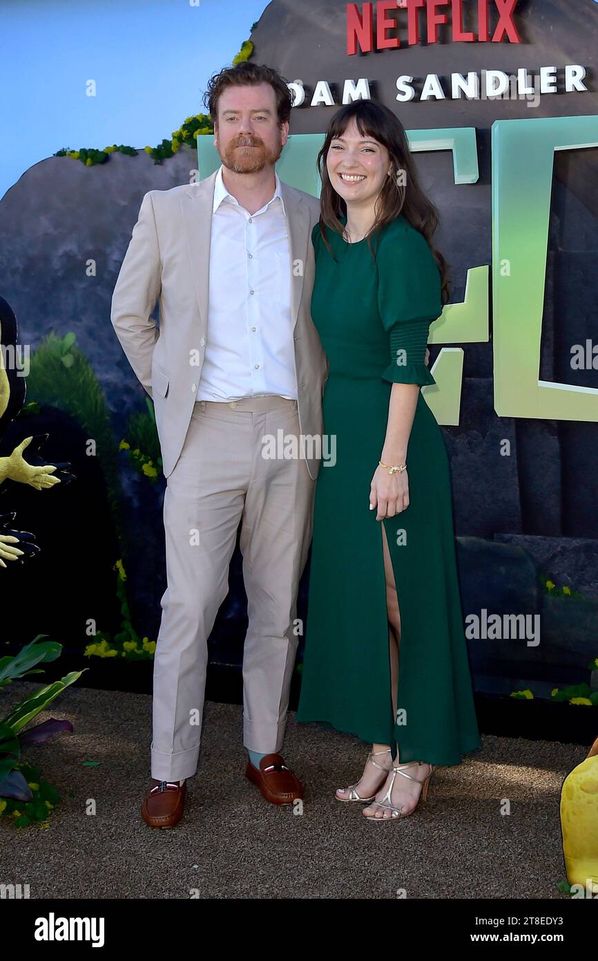 Scott Stangland und Tiffany Topel bei der Premiere des Netflix ...