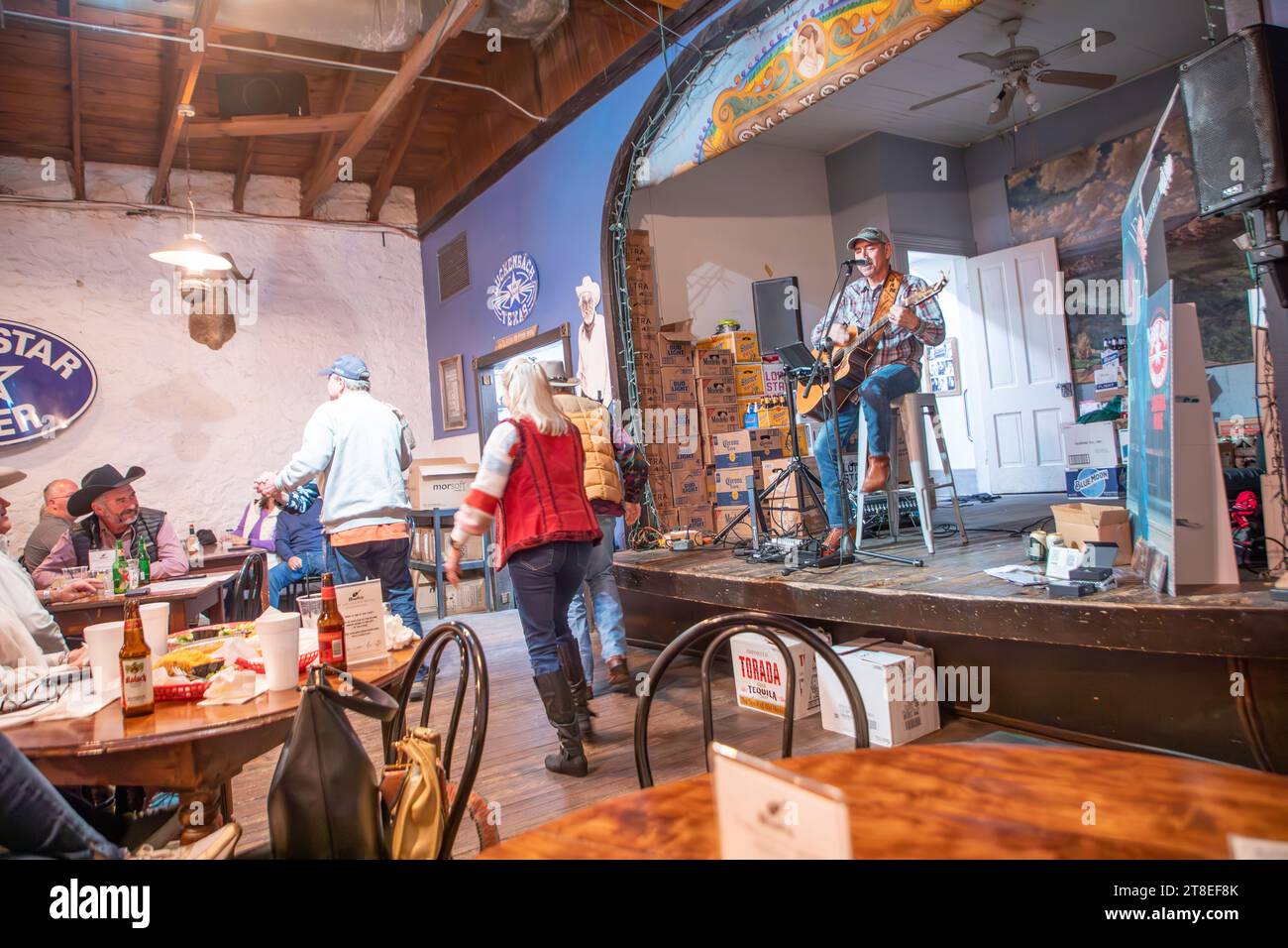 Fredericksburg, USA - November 1, 2023: The Main Street in ...