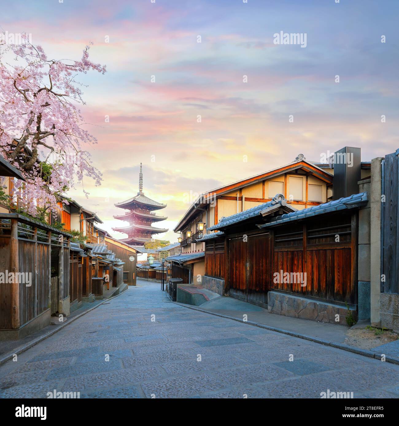 Kyoto, Japan - March 30 2023: The Yasaka Pagoda known as Tower of ...