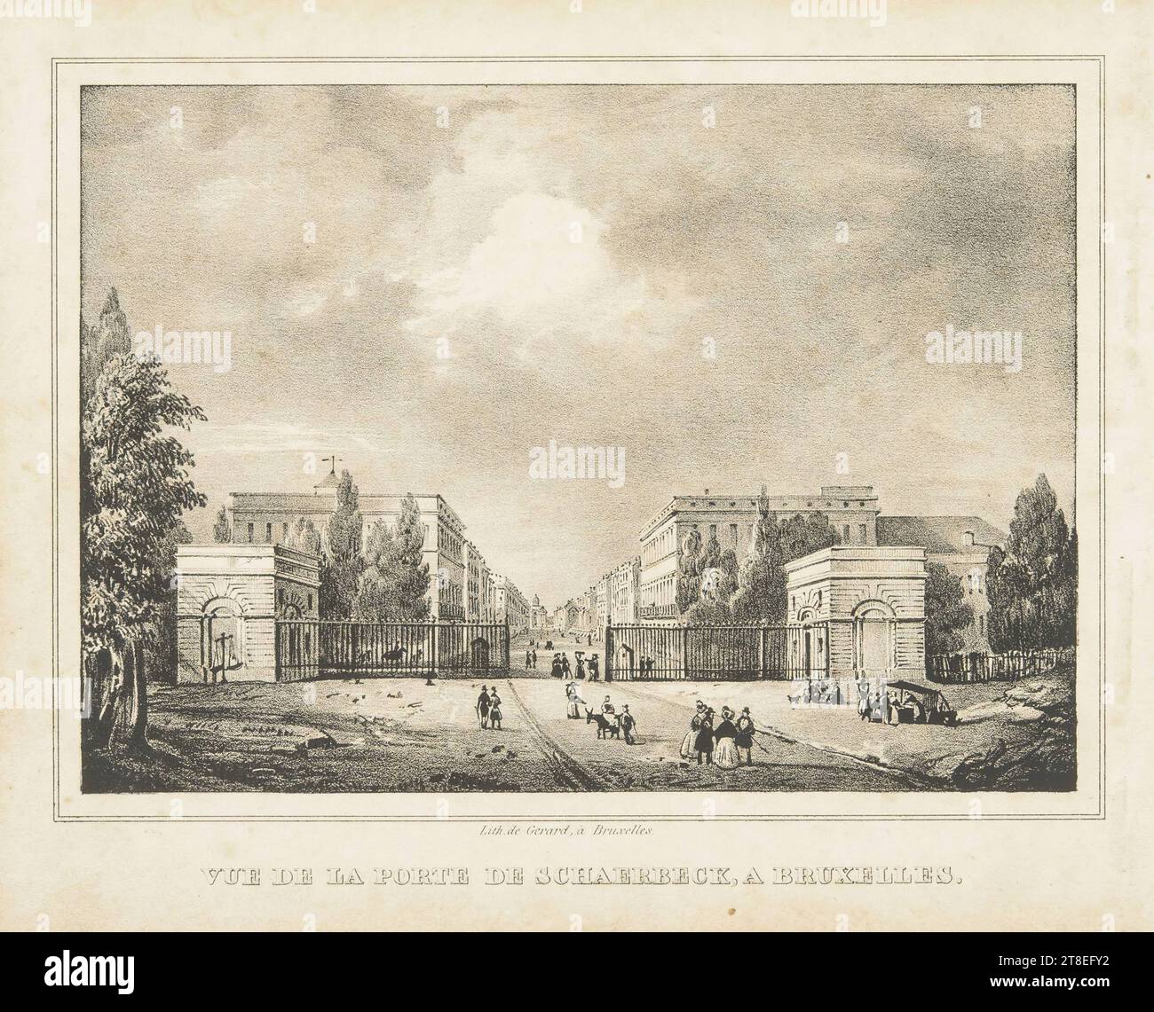 Schaerbeck gate hi-res stock photography and images - Alamy