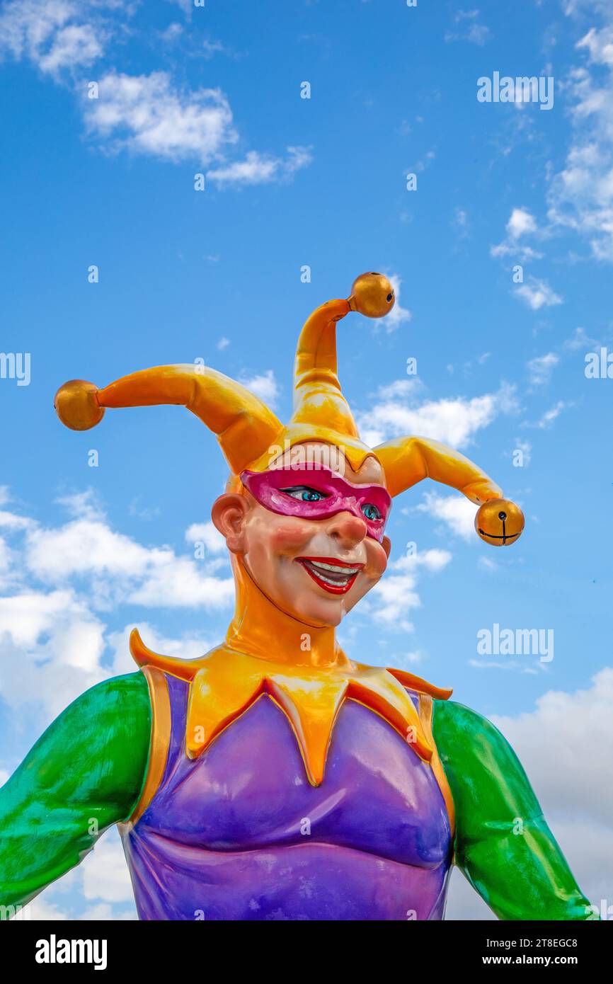 statue of Jester in New Orleans Stock Photo - Alamy