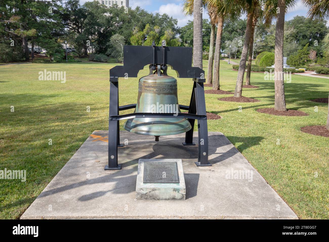 Baton Rouge, USA - October 24, 2023: memorial at Lousiana Veterans ...
