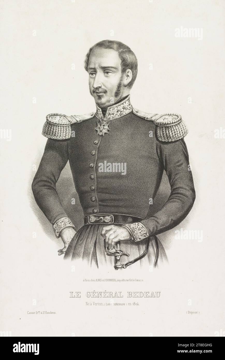 Le general bedeau born hi-res stock photography and images - Alamy