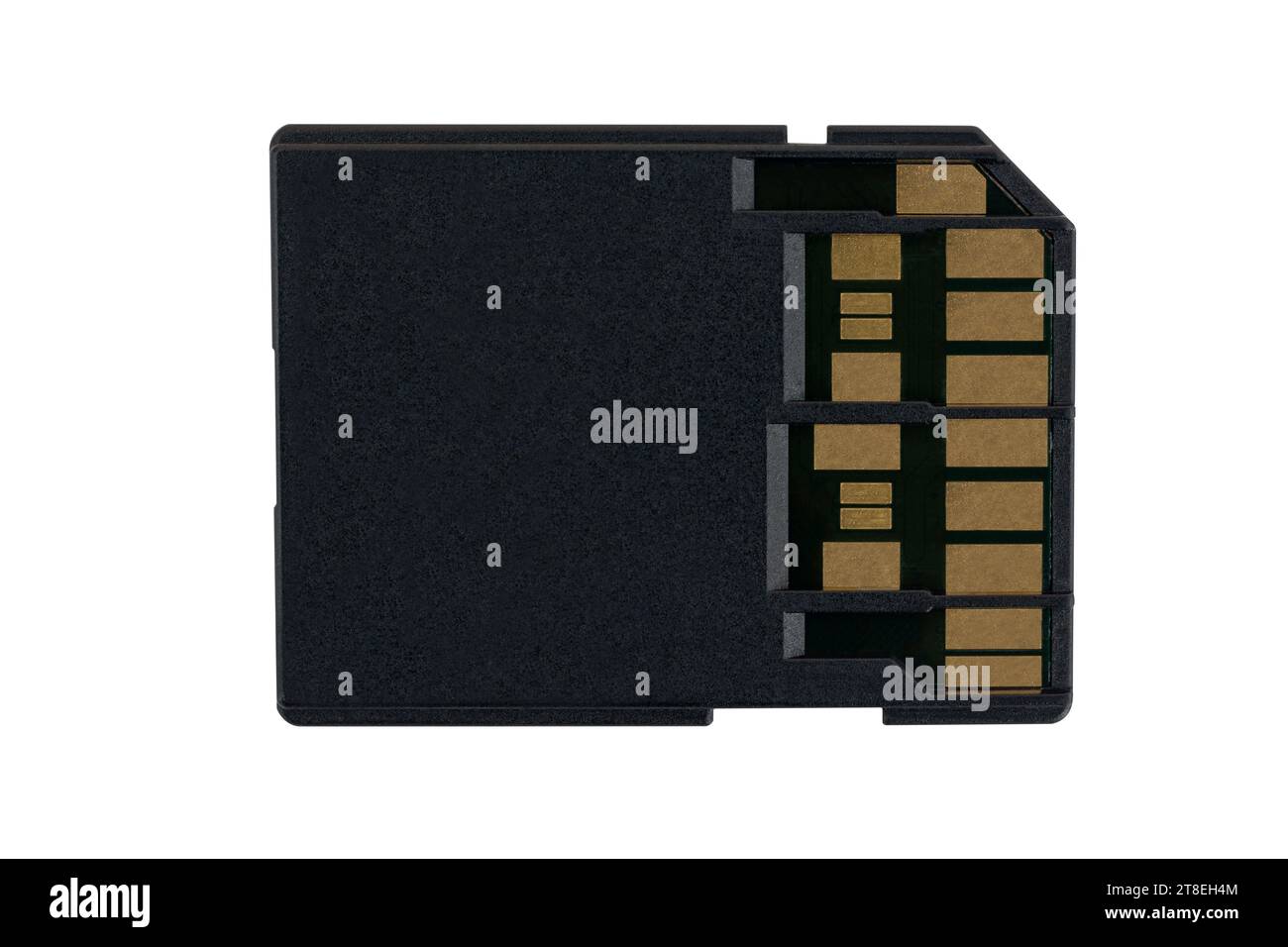 Ultra-fast memory card for 4k video recording, isolated, on white ...