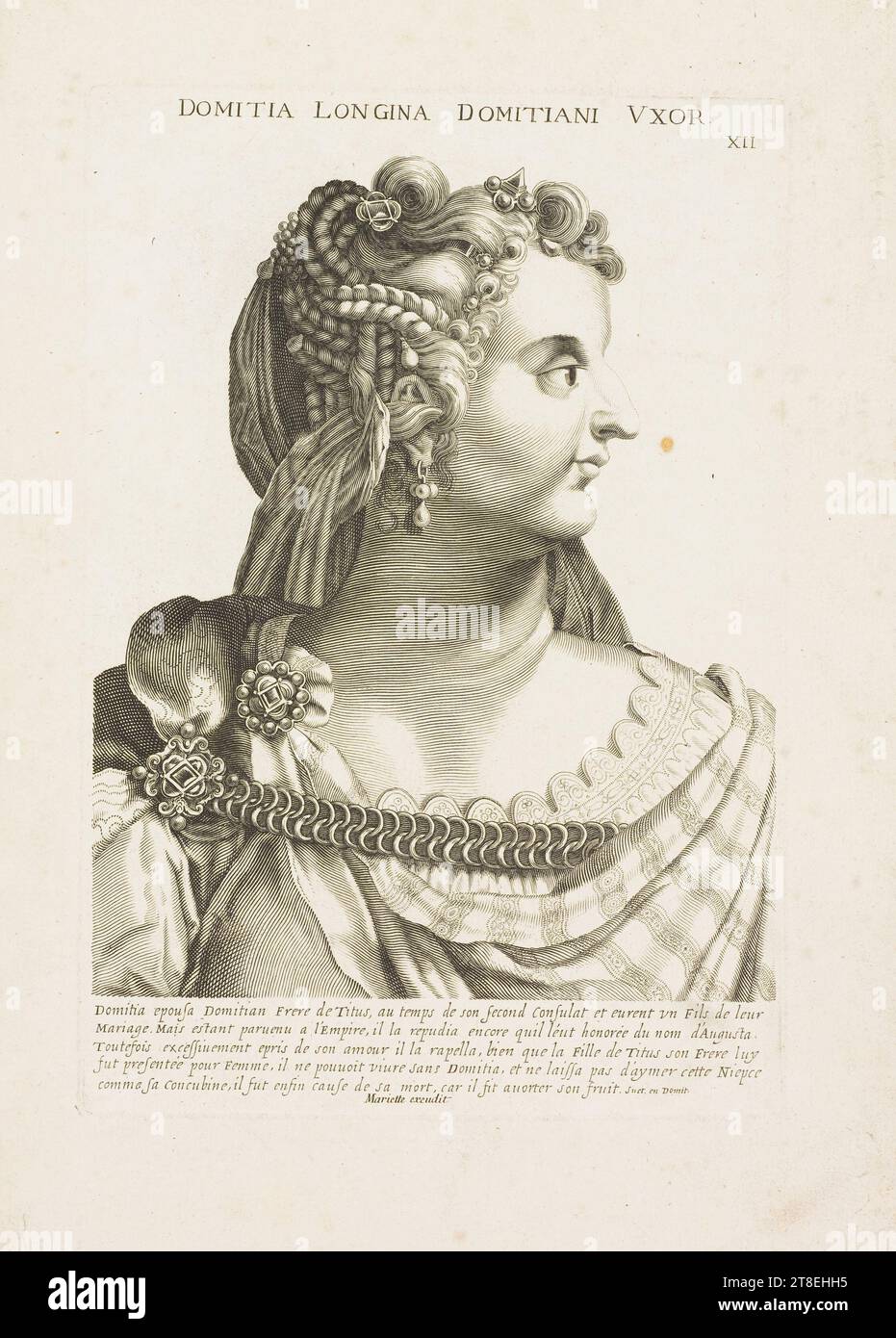 DOMITIA LONGINA DOMITIANI VXOR. XII. Domitia married Domitian erere of ...