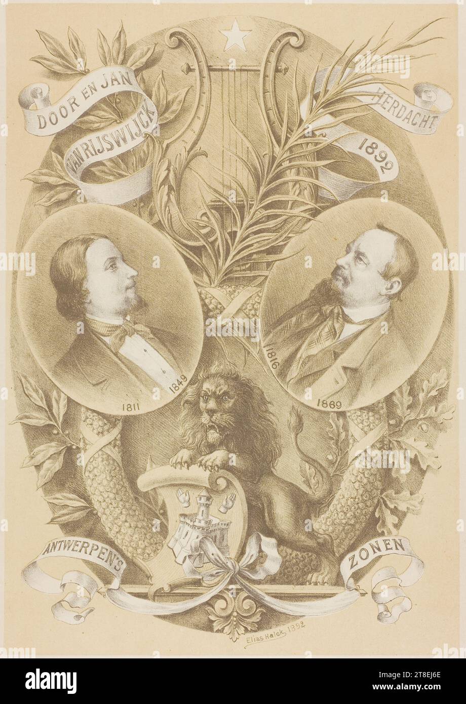 Commemorated 1892 hi-res stock photography and images - Alamy