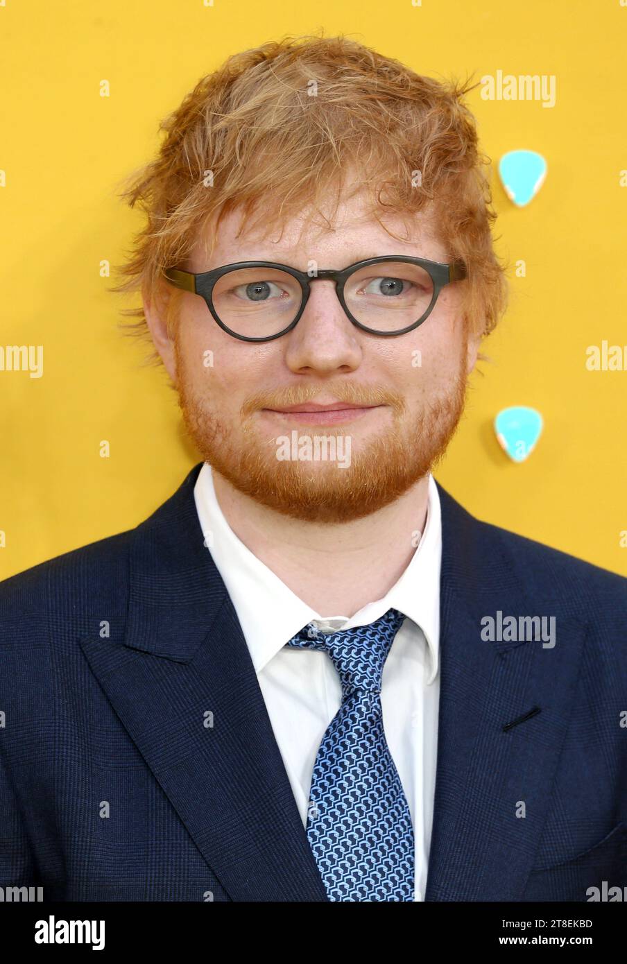 Ed Sheeran attends the UK Premiere of "Yesterday" at Odeon Luxe ...