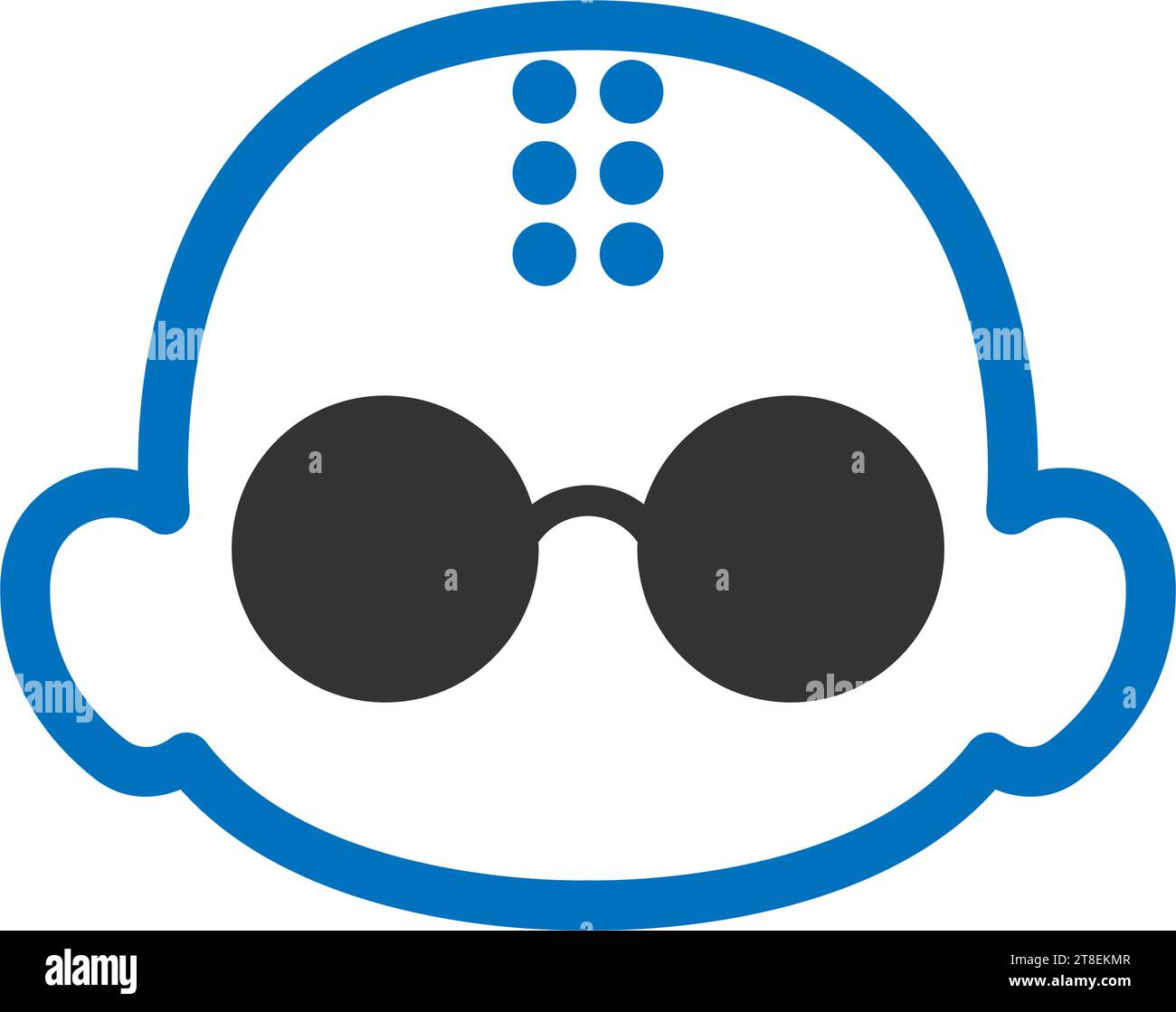 Monk logo icon design illustration Stock Vector Image & Art - Alamy