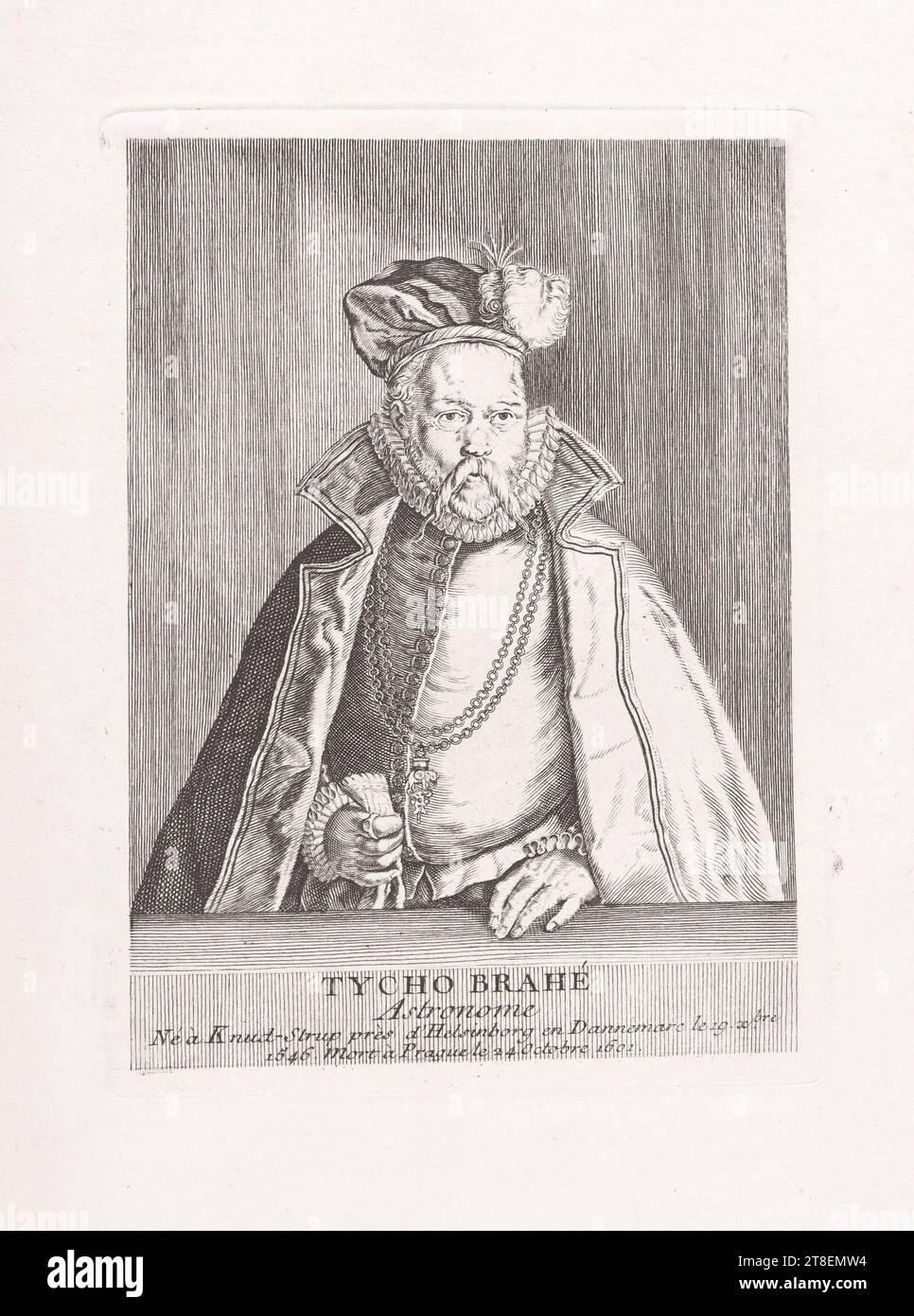 TYCHO BRAHÉ Astronomer Born in Knud-Strup near Helsinborg in Dannemarc ...