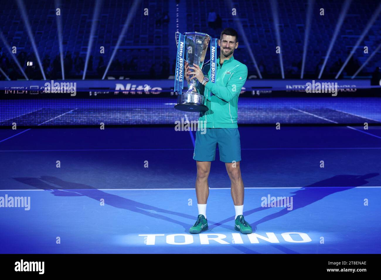 Jannik sinner trophy hi-res stock photography and images - Alamy