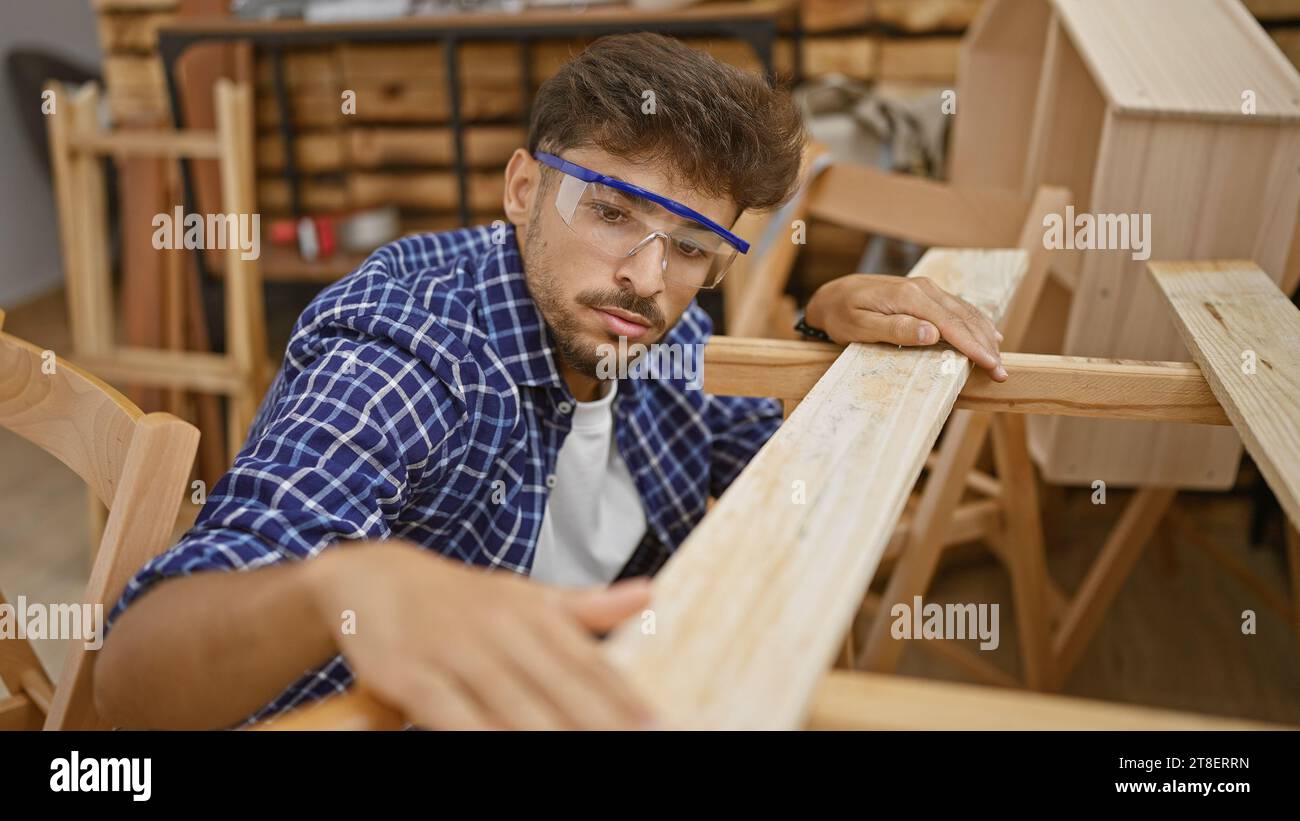 Focused professional serious carpenter hi-res stock photography and ...
