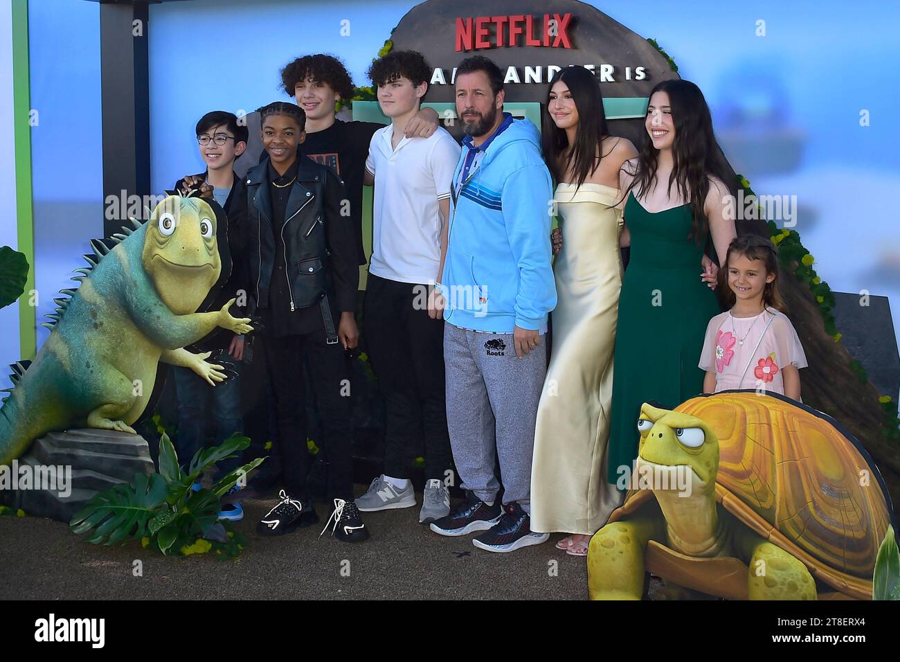 Coulter Ibanez, Corey Skelton, Adam Sandler, Sunny Sandler, Sadie ...
