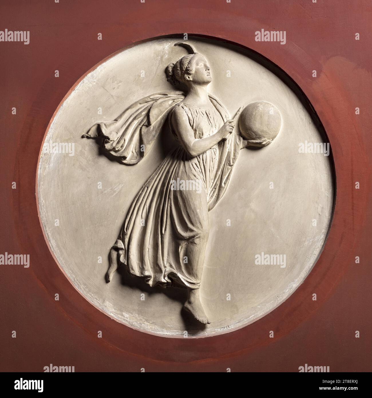 Urania. Muse of Astronomy, Bertel Thorvaldsen, 1770-1844, No earlier than June 1836 - No later ...