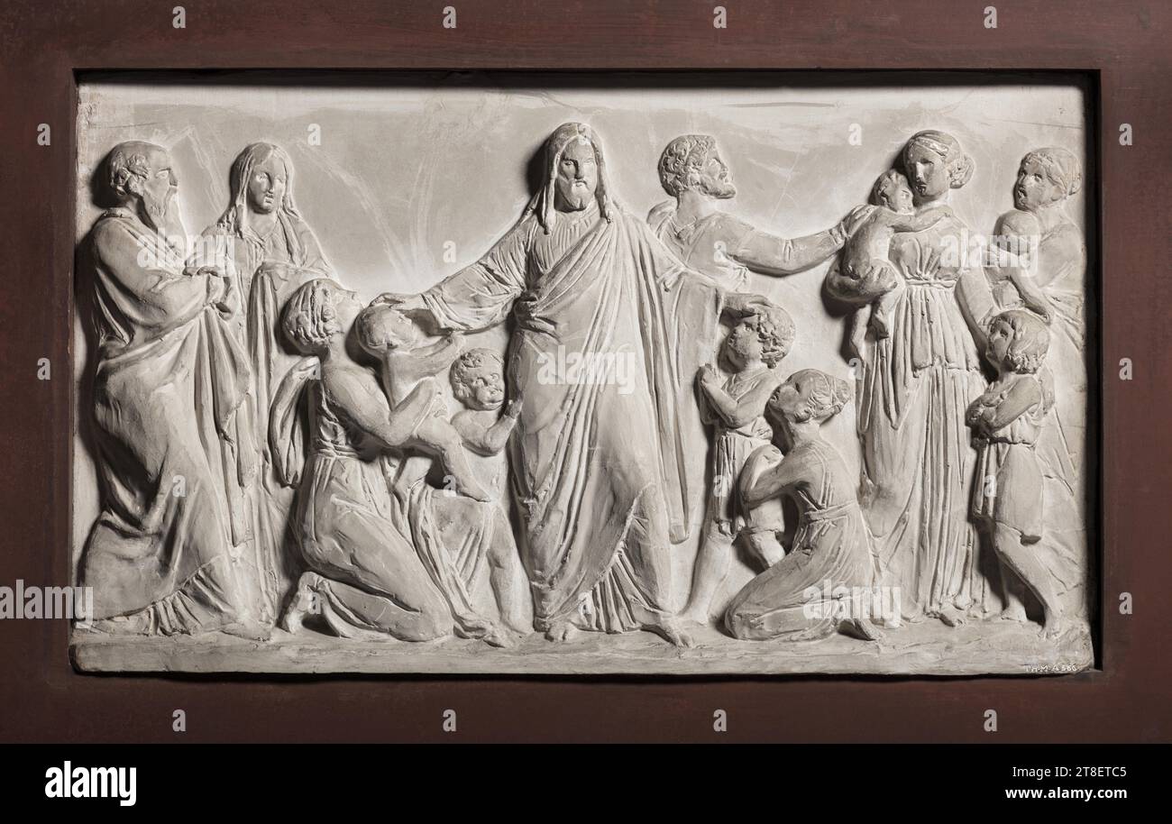 Christ Blessing the Children, Bertel Thorvaldsen, 1770-1844, 1839 ...