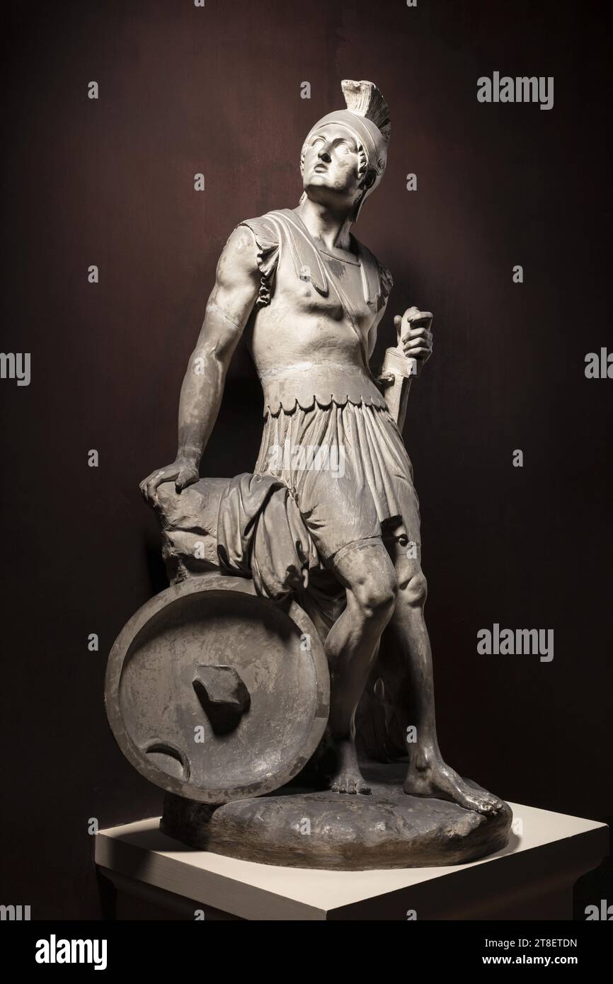 Roman warrior, Bertel Thorvaldsen, 1770-1844, No earlier than November ...