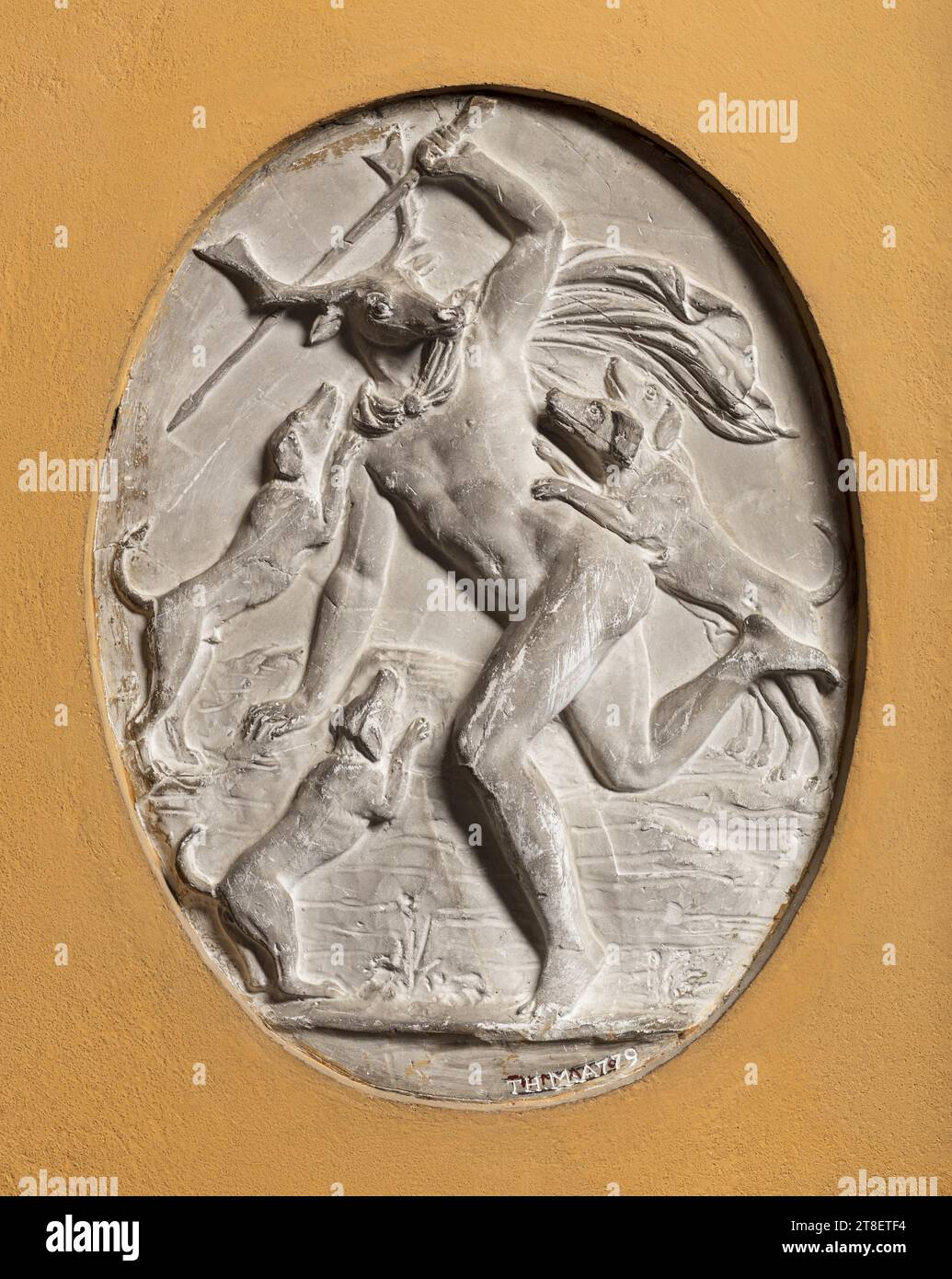 Actaeon Torn by His Dogs, Bertel Thorvaldsen, 1770-1844, Presumably ...