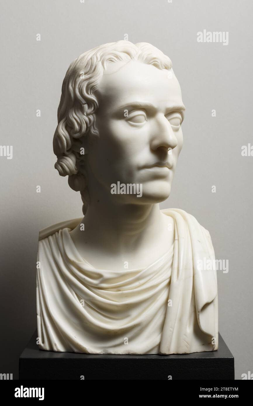 Edmund Bourke, Bertel Thorvaldsen, 1770-1844, 1800, Sculpture, Herm, Sculpture, Bust, Portrait ...
