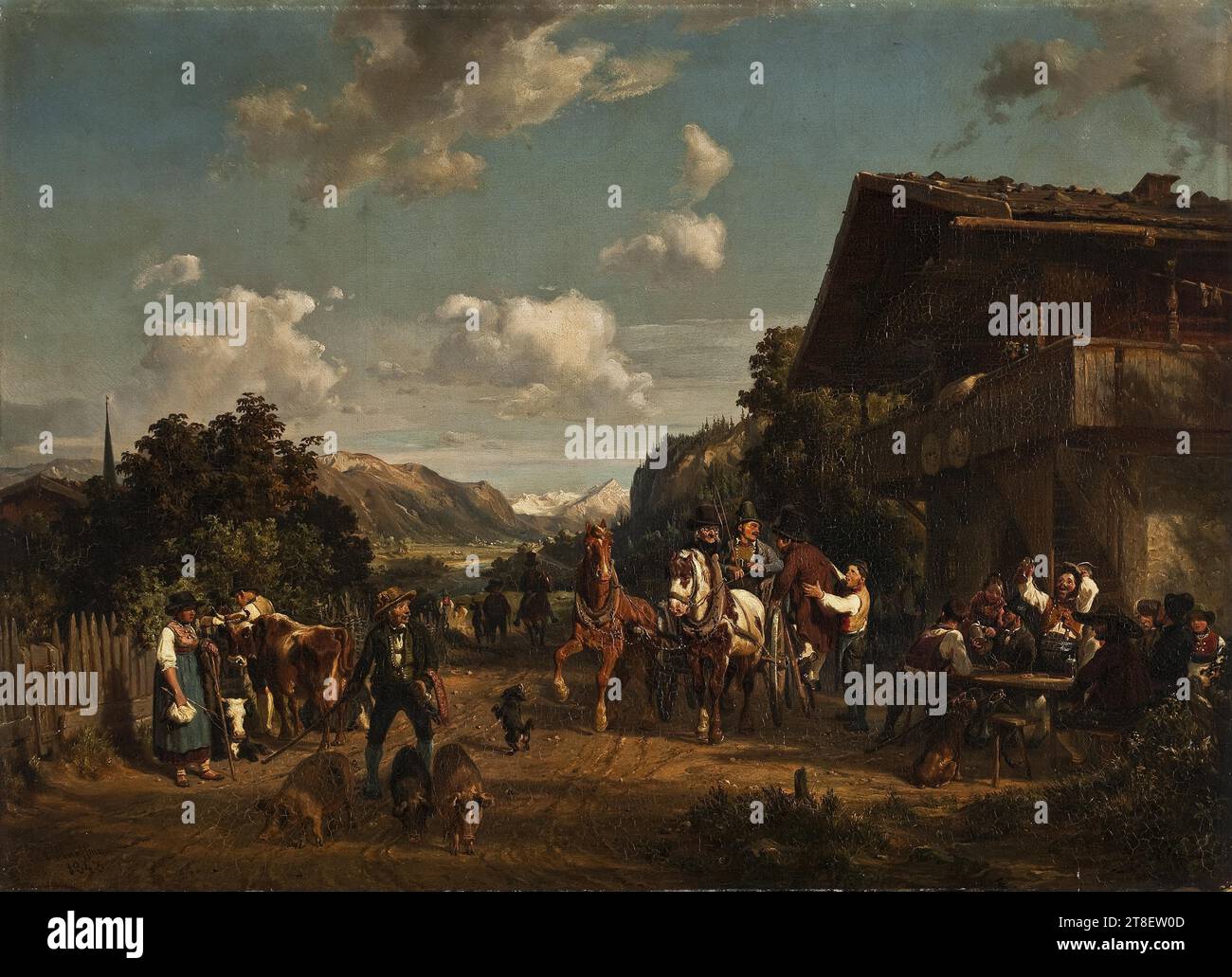 Tyrolean roadside inn hi-res stock photography and images - Alamy