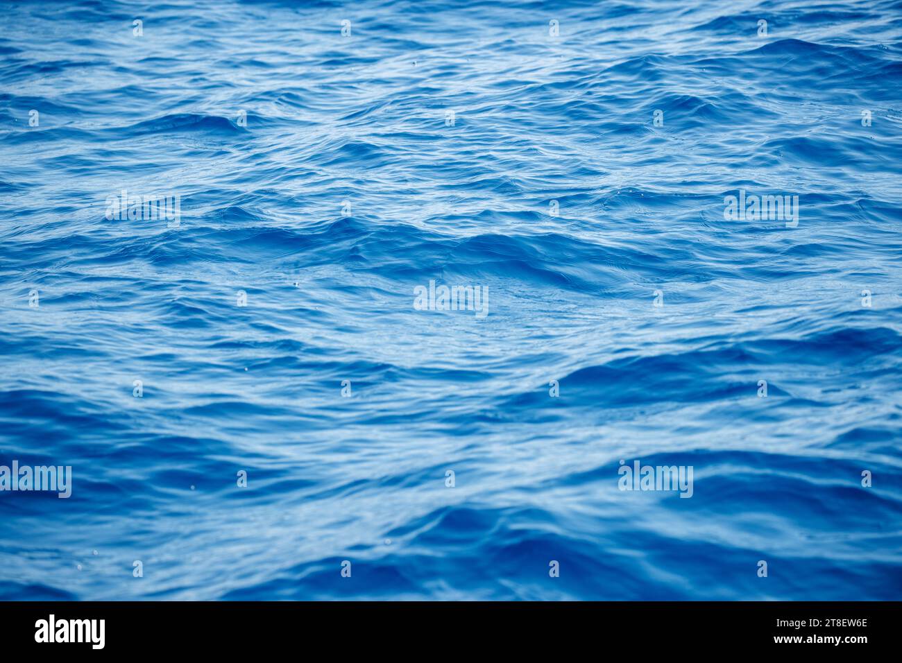 Abstract wavy blue water background Stock Photo - Alamy