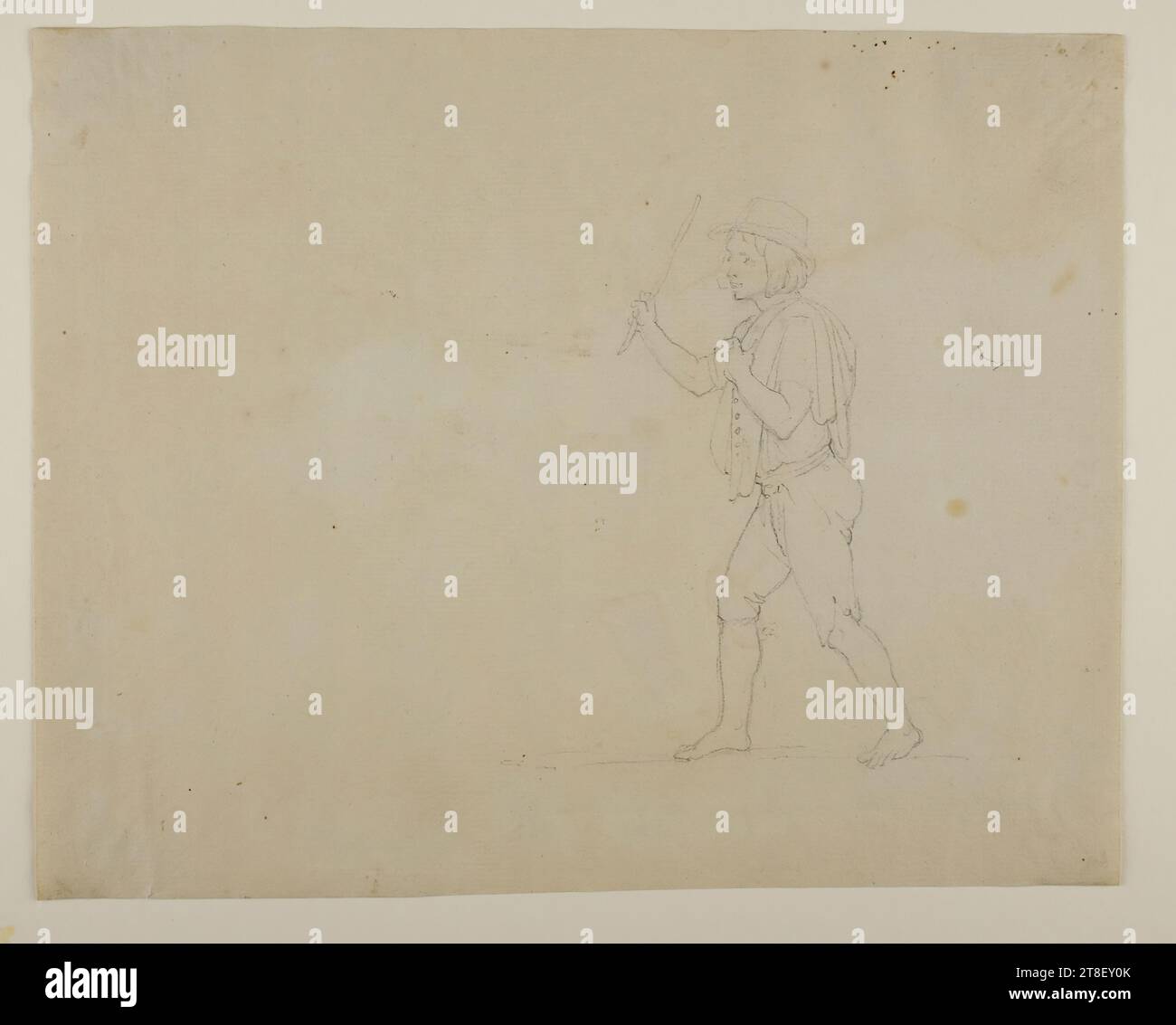 A shepherd boy, for Alexander the Great's Triumphal Entry into Babylon, Bertel Thorvaldsen, 1770 ...