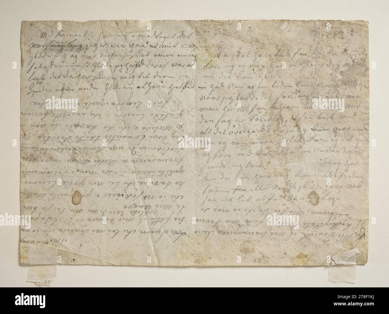 Draft of a letter from Thorvaldsen to C F. Stanley, Bertel Thorvaldsen ...